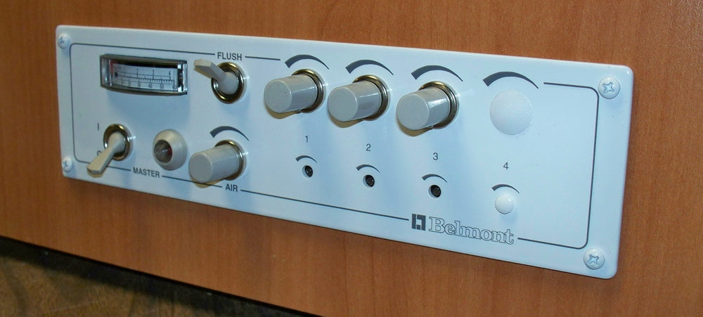 Flush Mount Unit with Adjustable Arm – Pre-Owned Dental Inc.