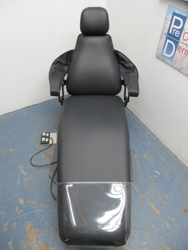 Adec 1005 Patient Chair with New Black Soft Vinyl Upholstery – Pre ...