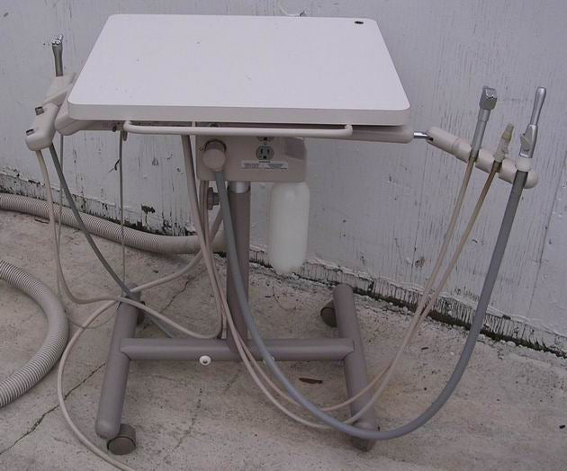 Adec 2671 Dual Cascade Delivery / Assist Cart – Pre-Owned Dental Inc.