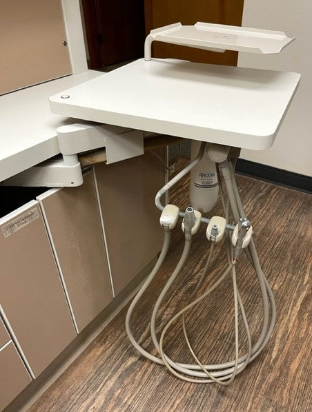 Adec 12'ok Cabinet with Swivel Top – Pre-Owned Dental Inc.