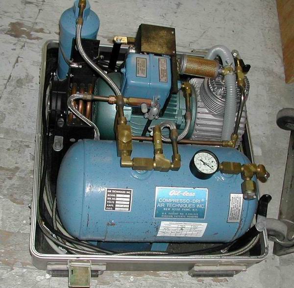 1HP Portable Oilless Compressor – Pre-Owned Dental Inc.
