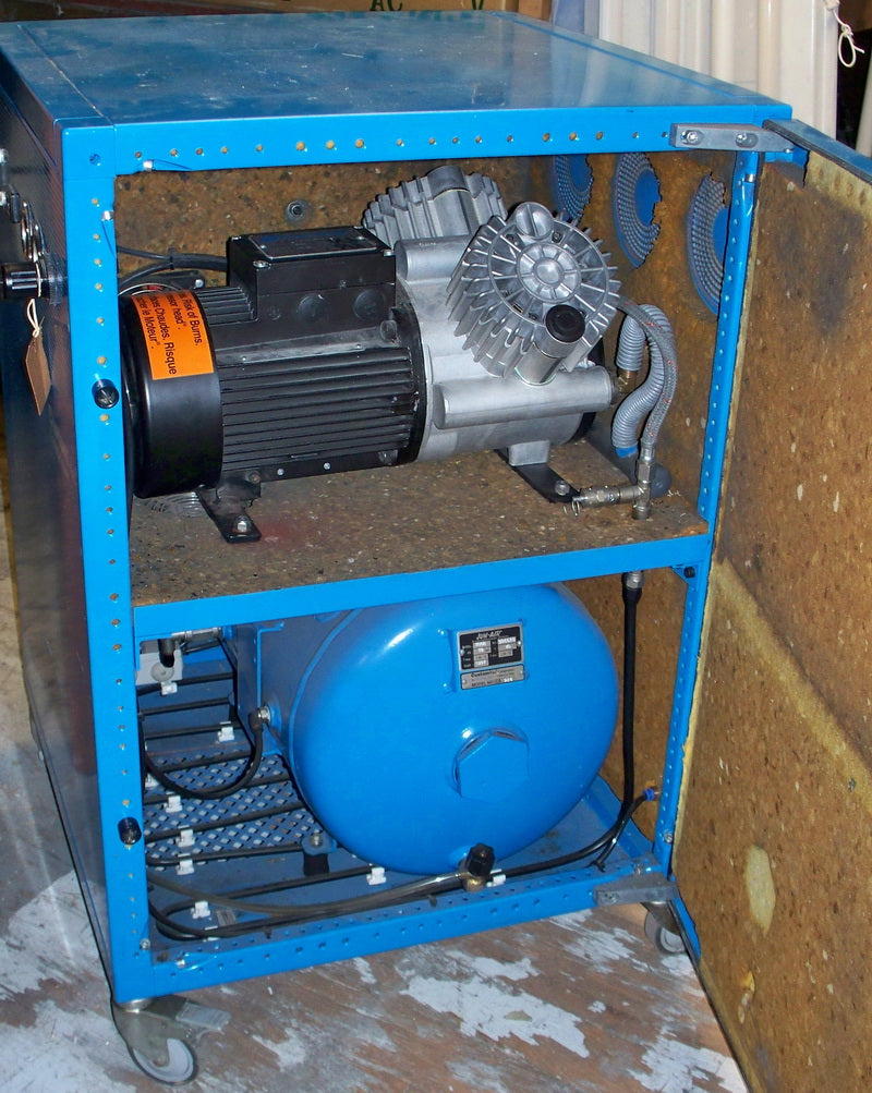 Custom Vac Enclosed Oilless Compressor – Pre-Owned Dental Inc.